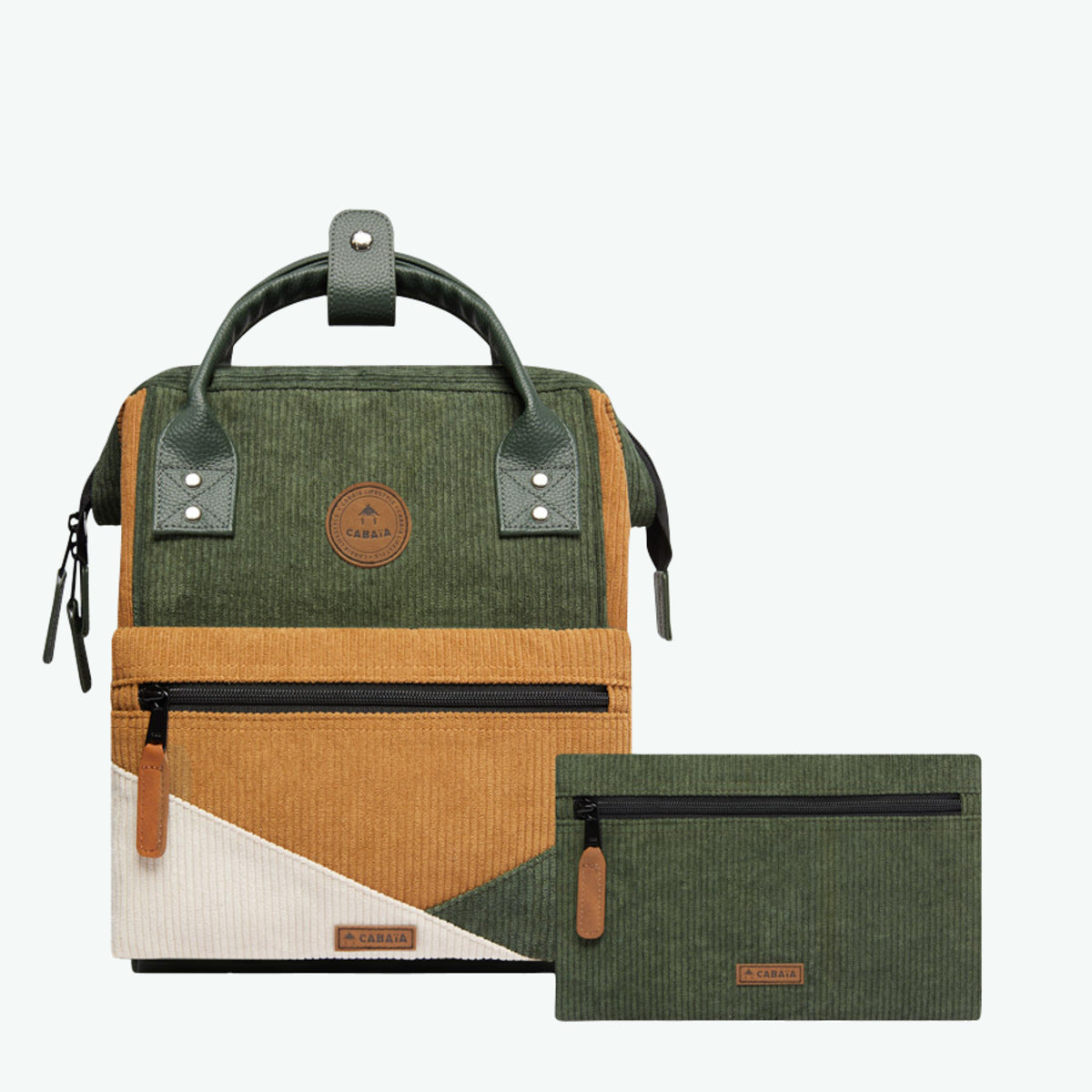 Adventurer khaki - Mini - Backpack | Cabaïa – Cabaïa Europe