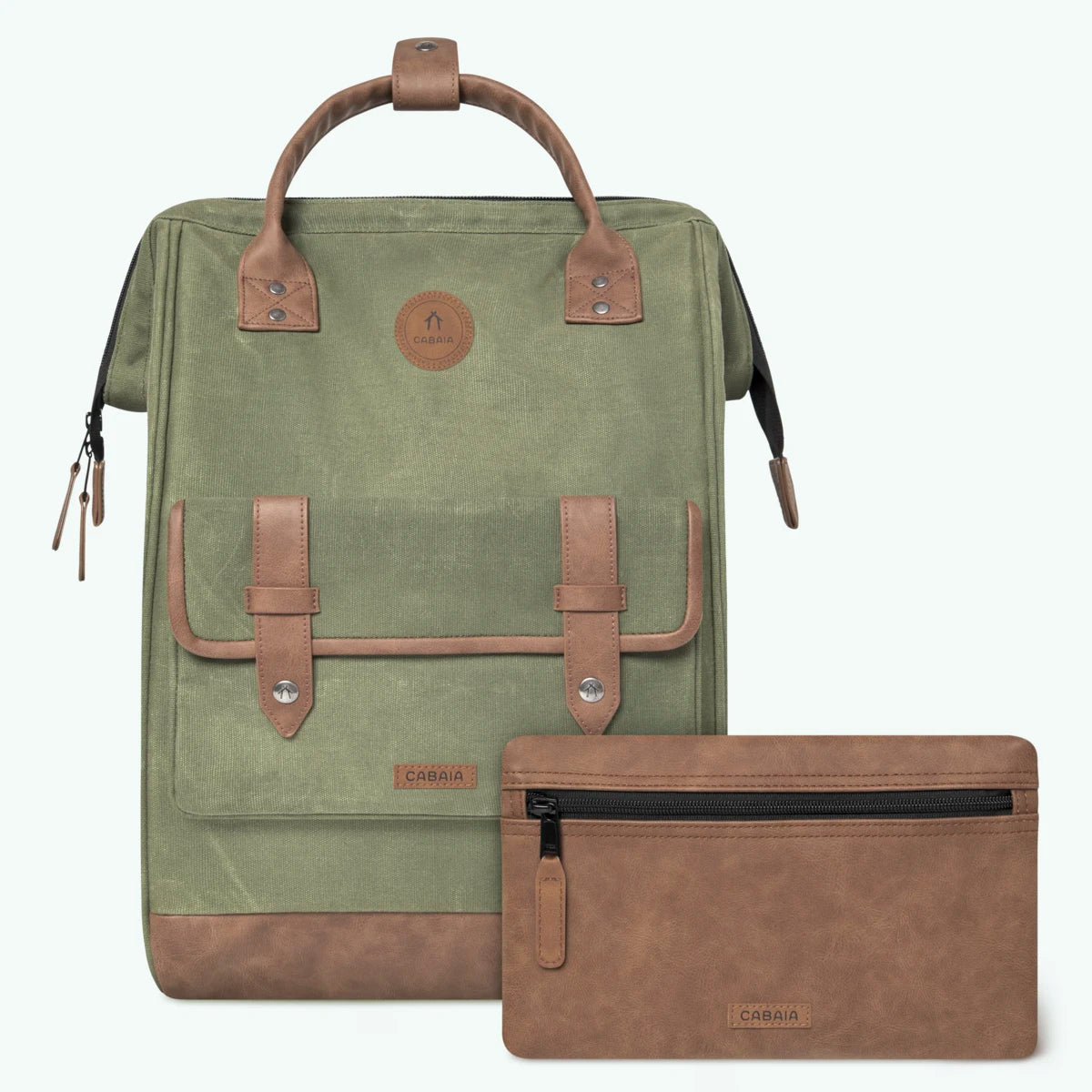 Adventurer green - Maxi - Backpack | Cabaia