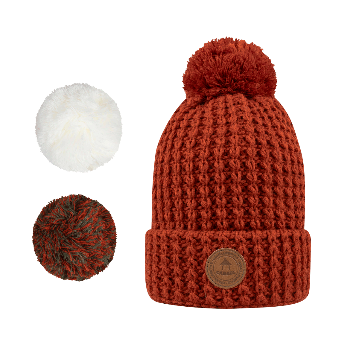 Beanie with interchangeable bobbles Cabaia
