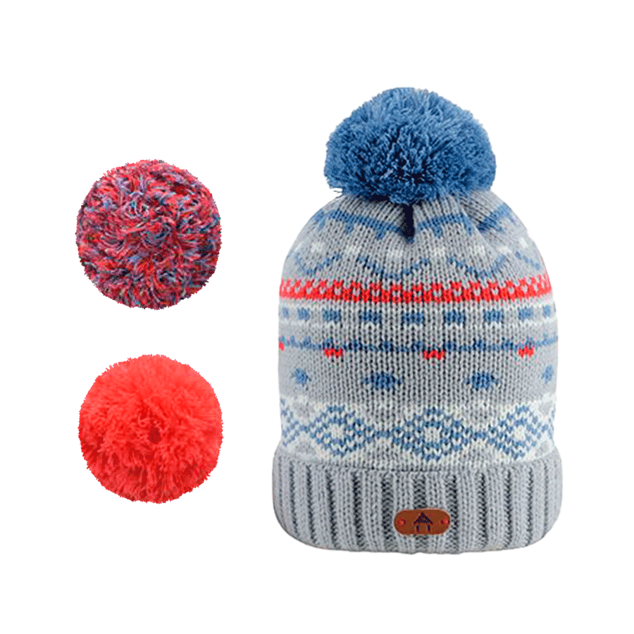 Beanie with interchangeable bobbles Cabaia