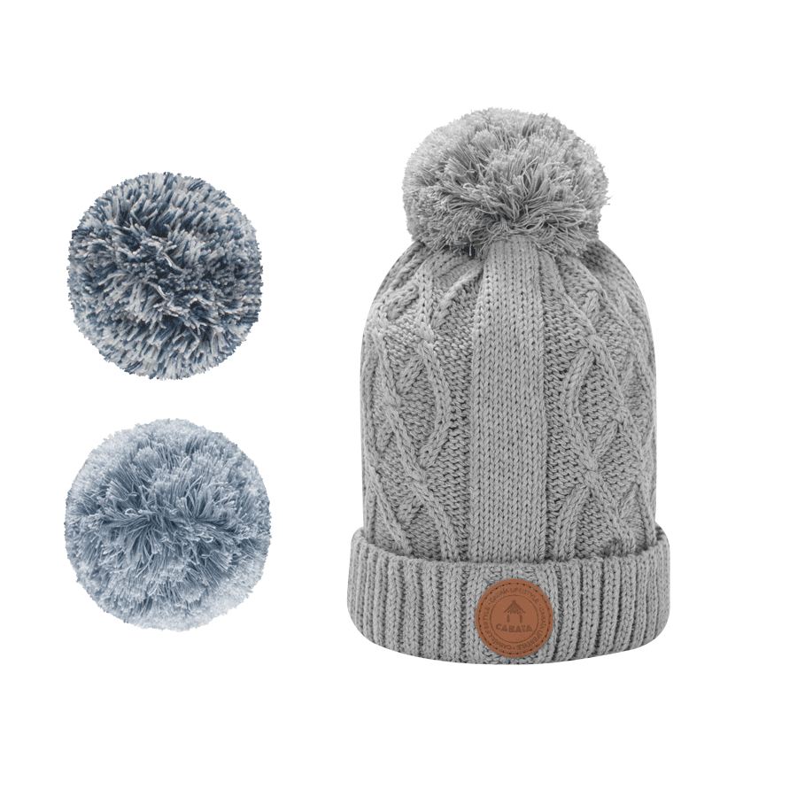 Beanie with interchangeable bobbles Cabaia