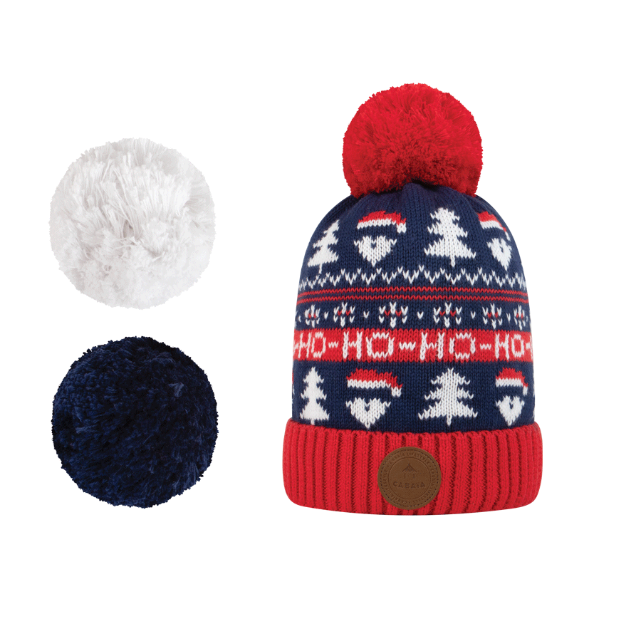 Beanie recycled with interchangeable bobbles Cabaia