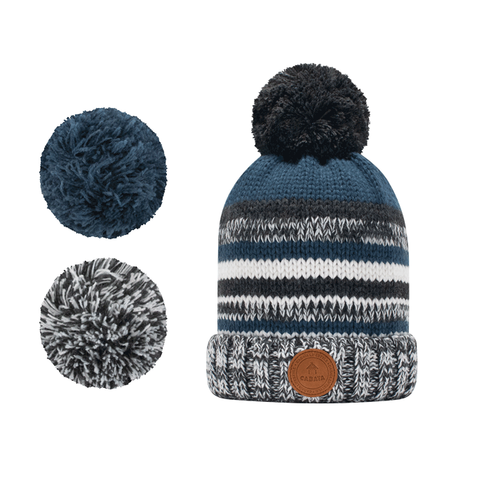 Beanie with interchangeable bobbles Cabaia