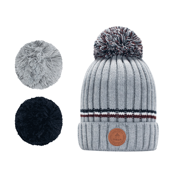 Beanie with interchangeable bobbles Cabaia