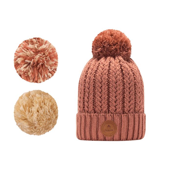 Beanie with interchangeable bobbles Cabaia