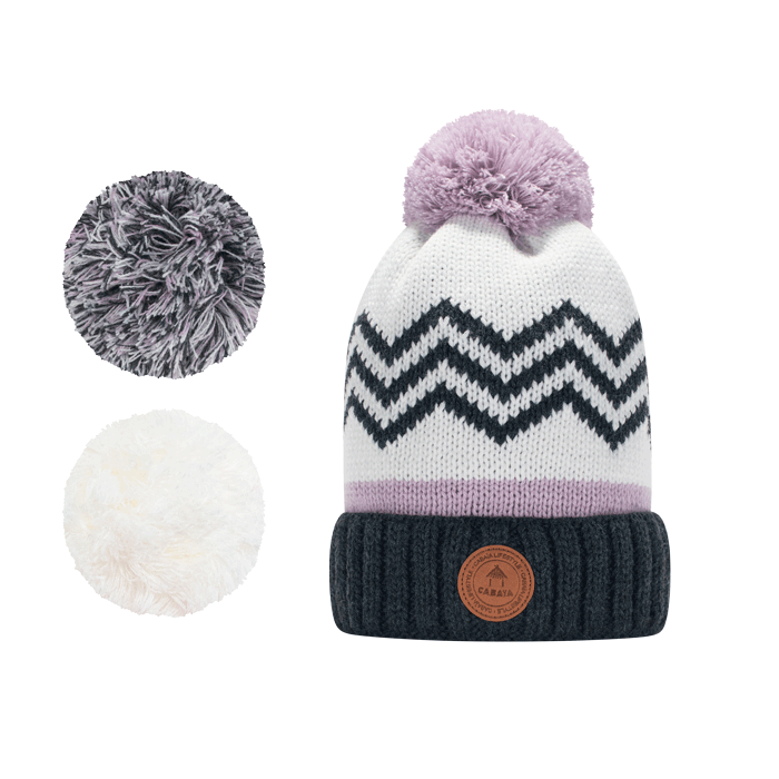 Beanie with interchangeable bobbles Cabaia